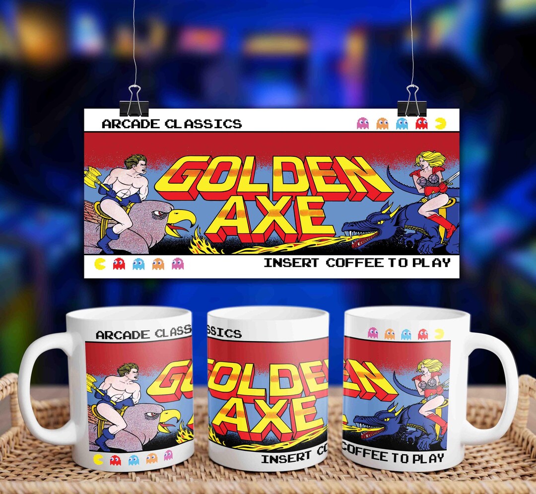 Golden Axe Arcade Mug - Etsy
