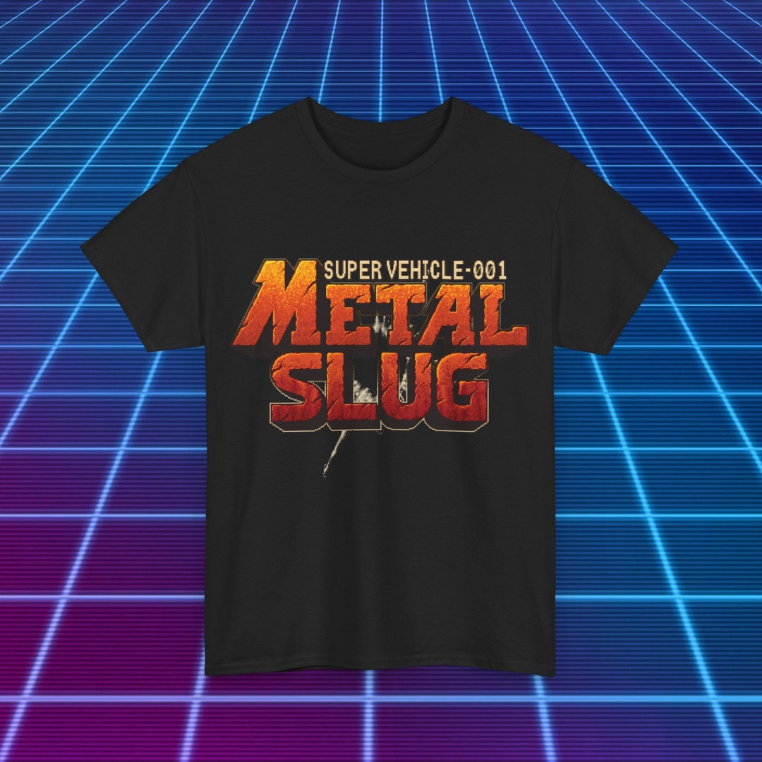 Retro Gaming T-shirt Arcade Classic Video Game Metal Slug - Etsy