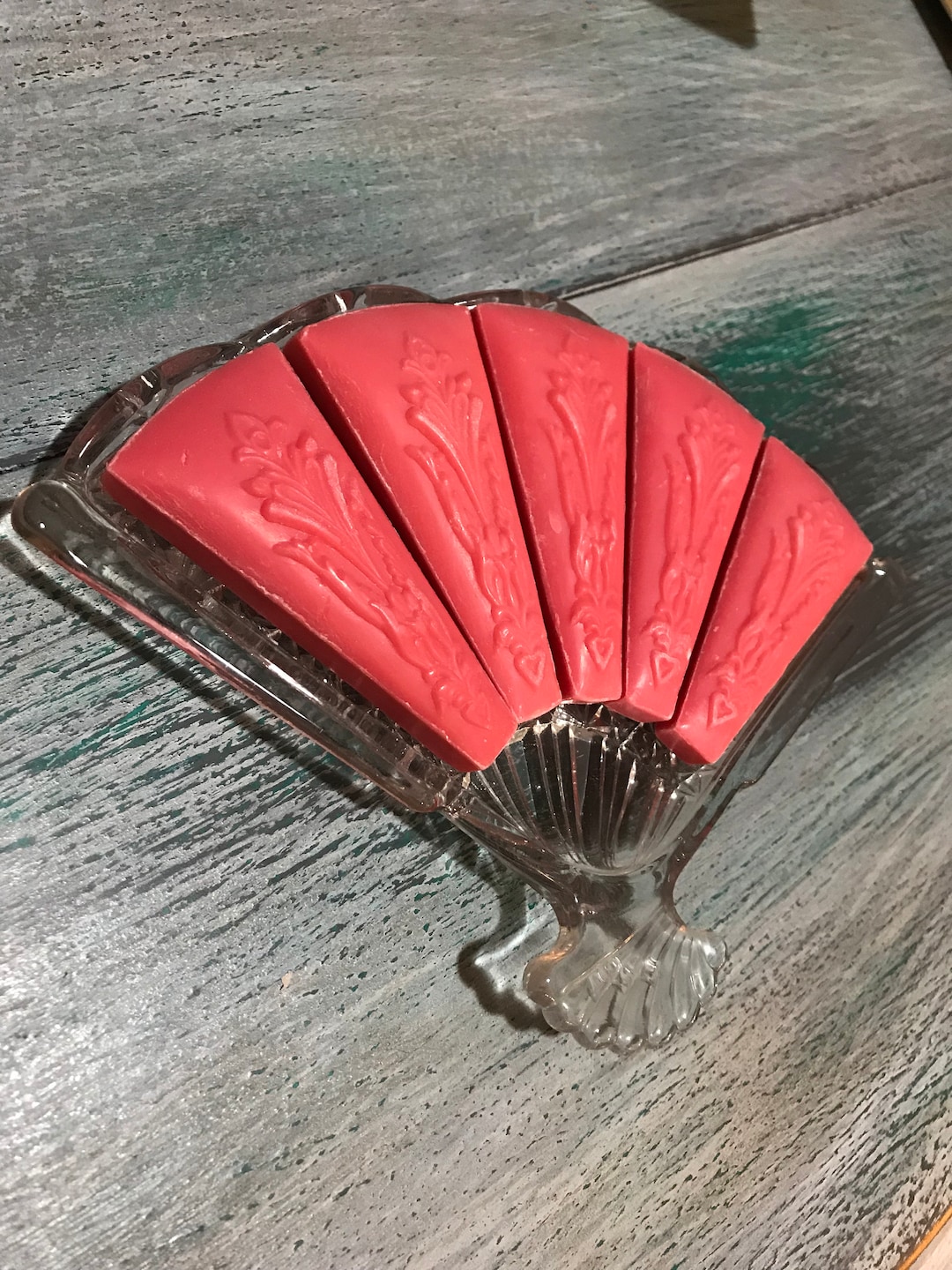 Vintage Avon Fan Soap Dish With Soaps - Etsy