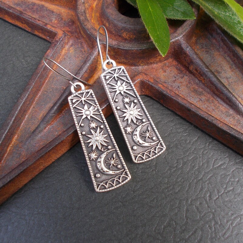 Celestial Earrings - Etsy