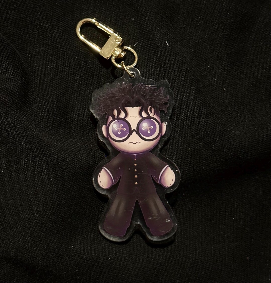 Anime Boy Doll Keychain - Etsy