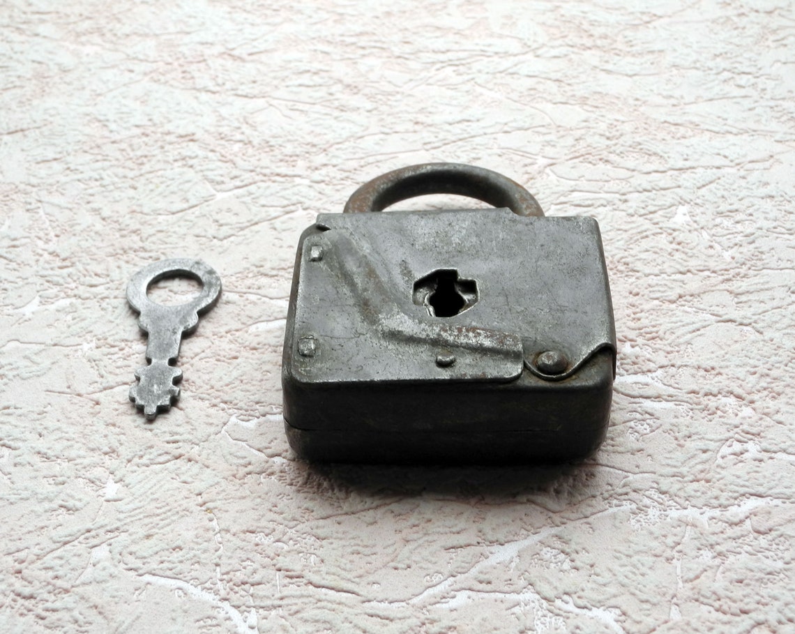 Soviet vintage padlock 87 | Etsy