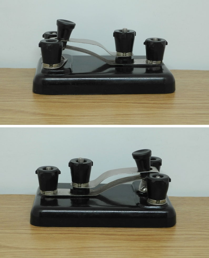 Vintage bakelite button. Soviet electric button | Etsy