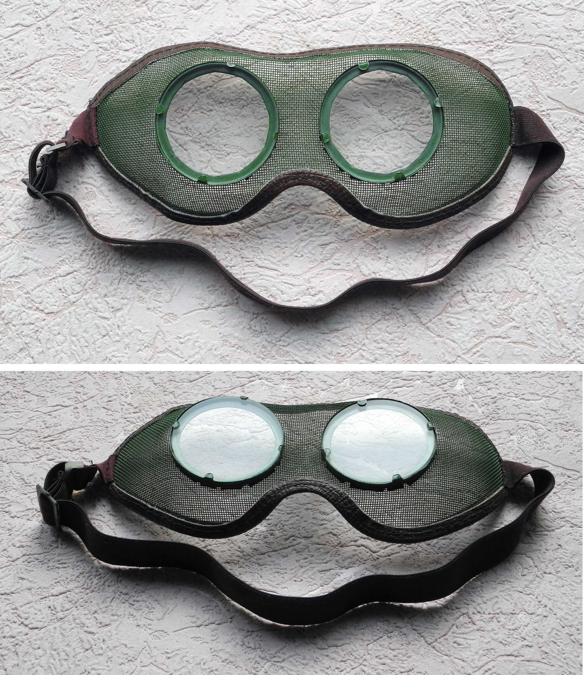 Soviet Industrial Metal Safety Goggles Based on Mesh. - Etsy