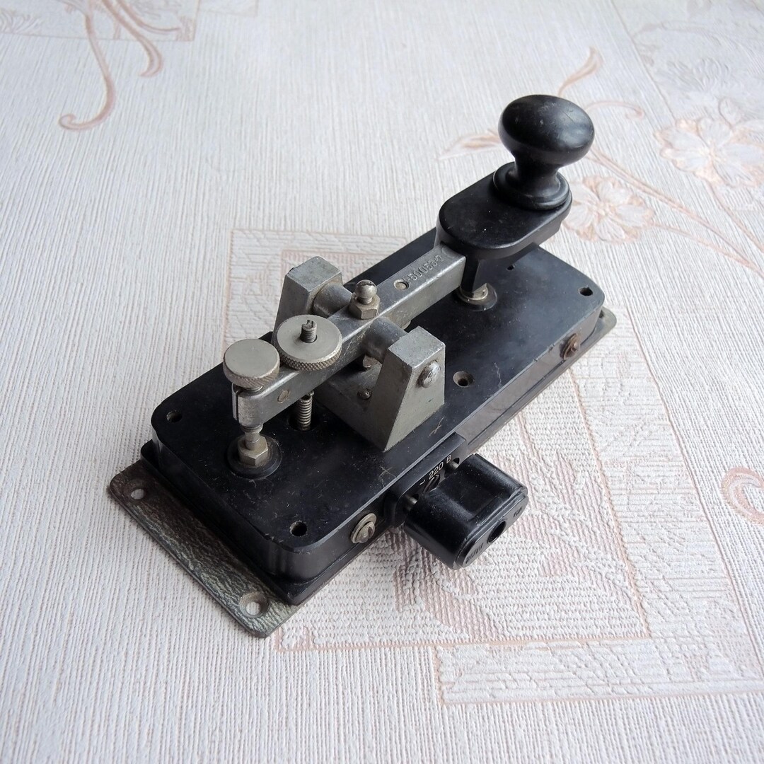 Large Military Telegraph Key. Vintage Soviet Morse Key - Etsy