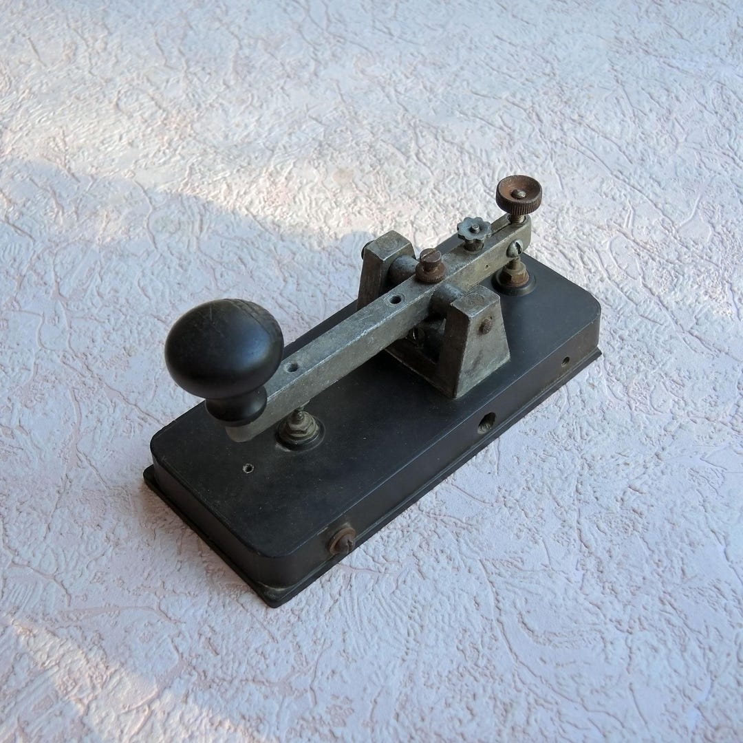 Large Military Telegraph Key. Vintage Soviet Morse Key - Etsy