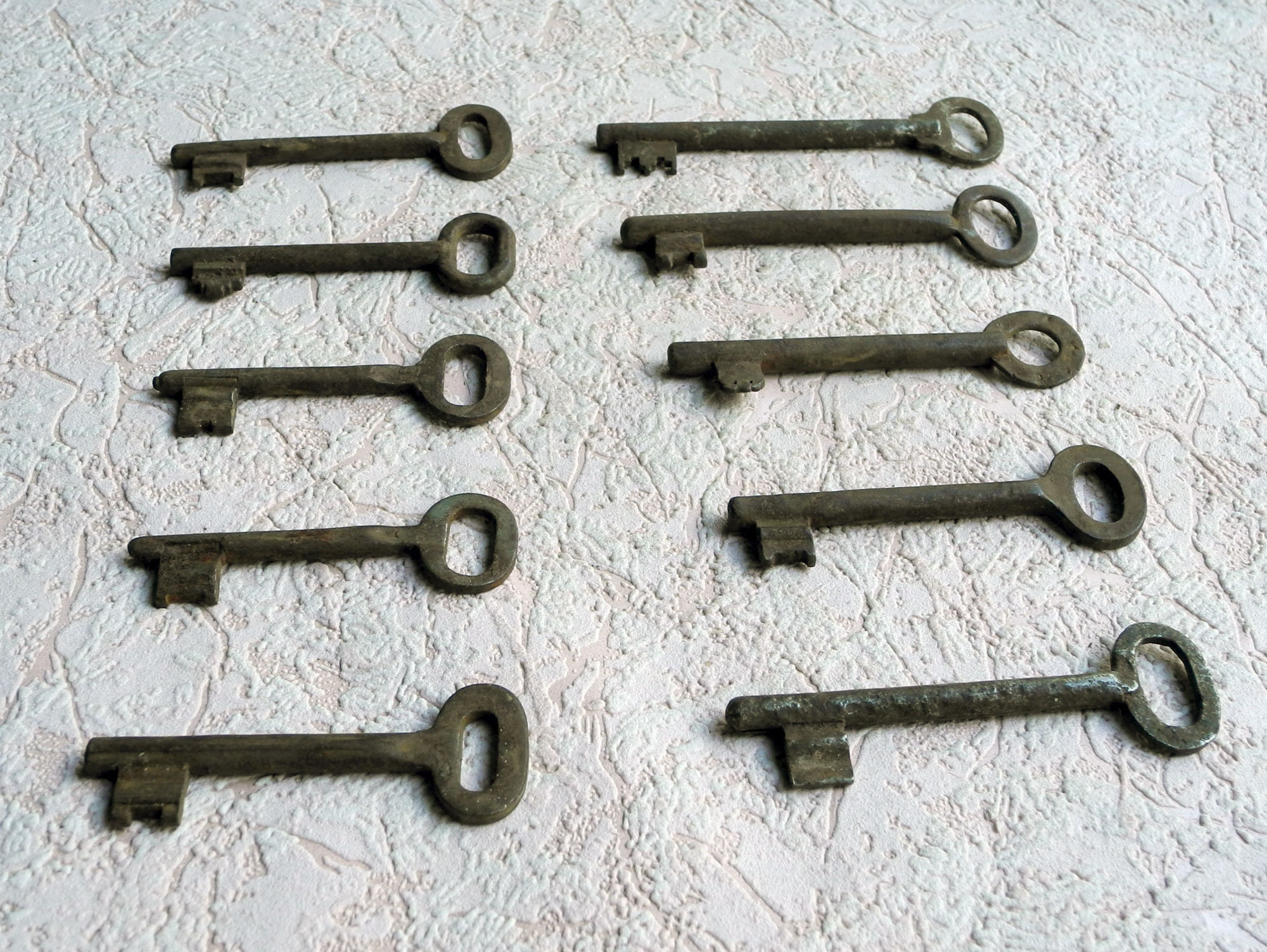 Set of 10 5 Soviet Skeleton Keys - Etsy