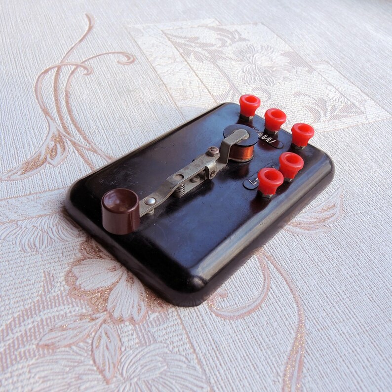 Morse Key With Buzzer. Soviet Vintage Telegraph Key - Etsy