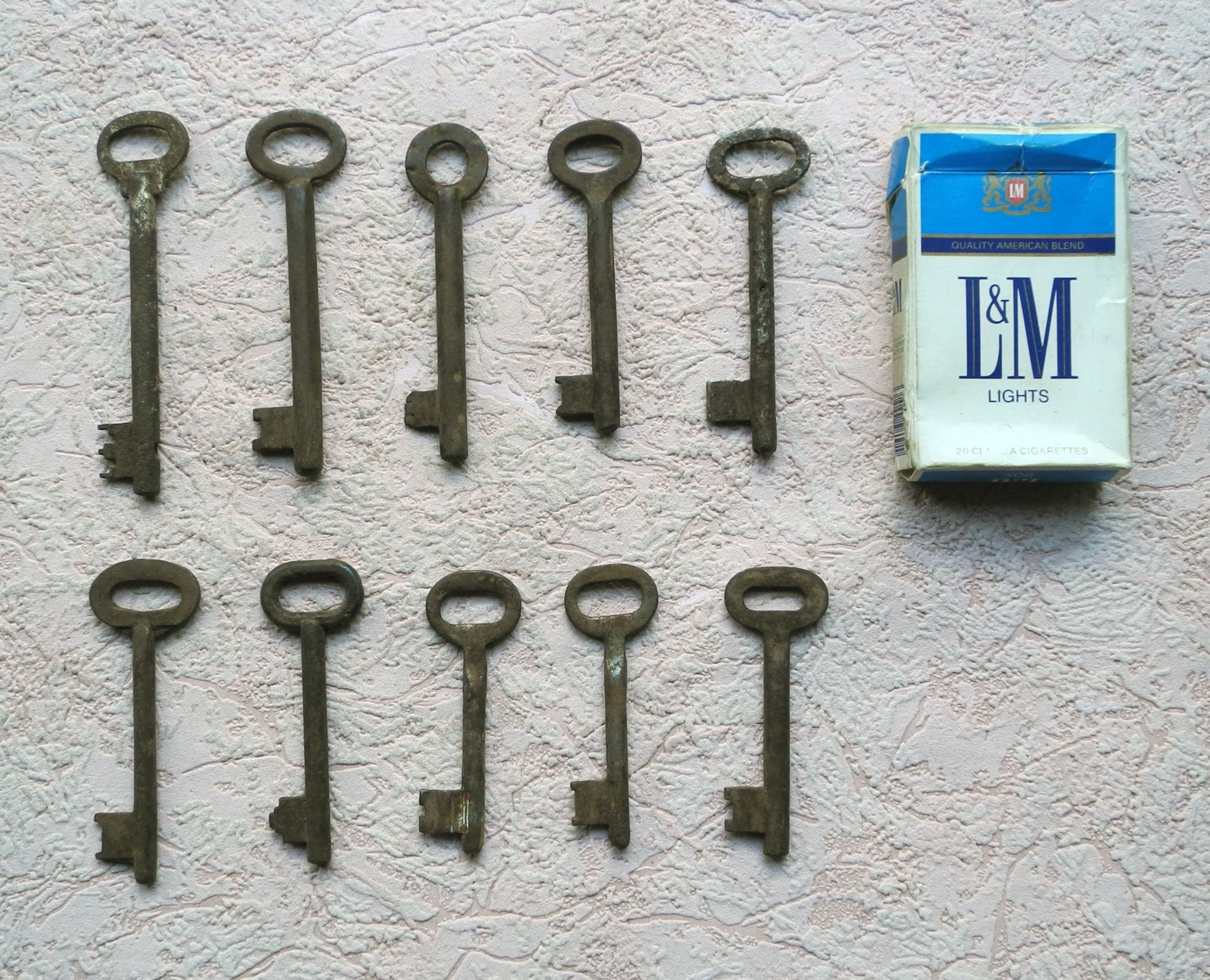 Set of 10 5 Soviet Skeleton Keys - Etsy