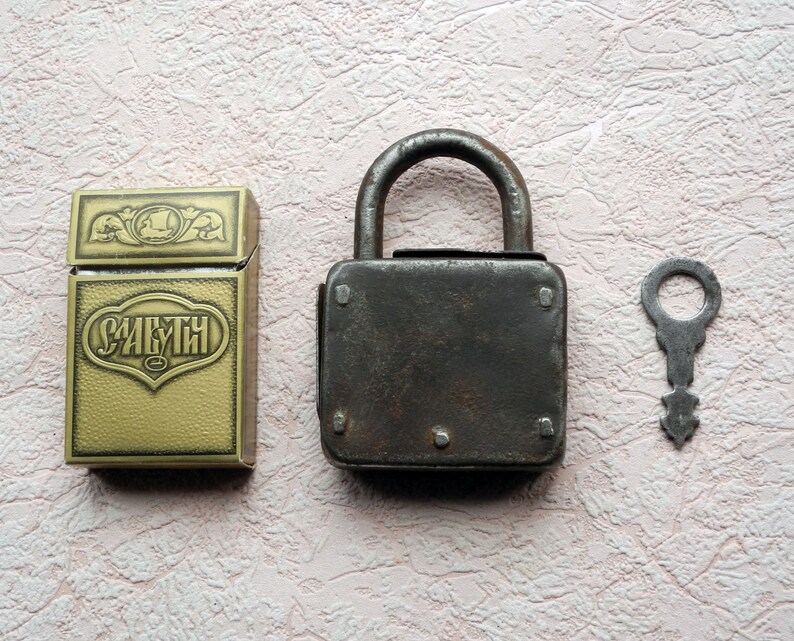 Soviet Vintage Padlock 87 - Etsy