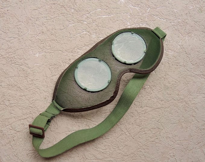 Soviet Industrial Metal Safety Goggles, Based on Mesh - Etsy