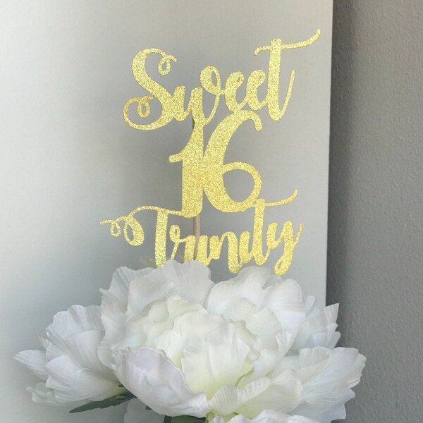 Sweet 16 Centerpieces - Etsy