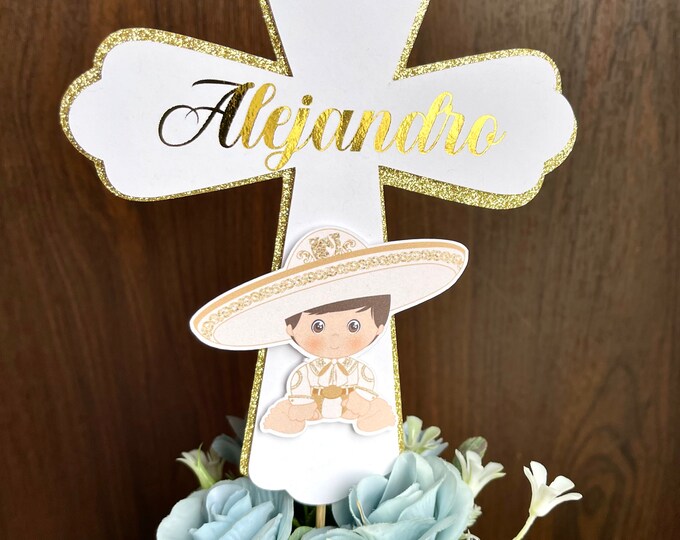 Charro Bautizo Centerpiece, Charro Mi Primera Comunión Centerpiece ...