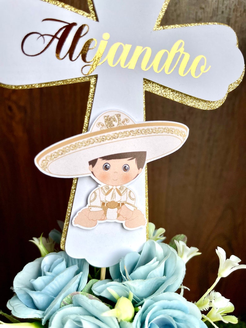 Charro Bautizo Centerpiece Charro Mi Primera Comunión - Etsy