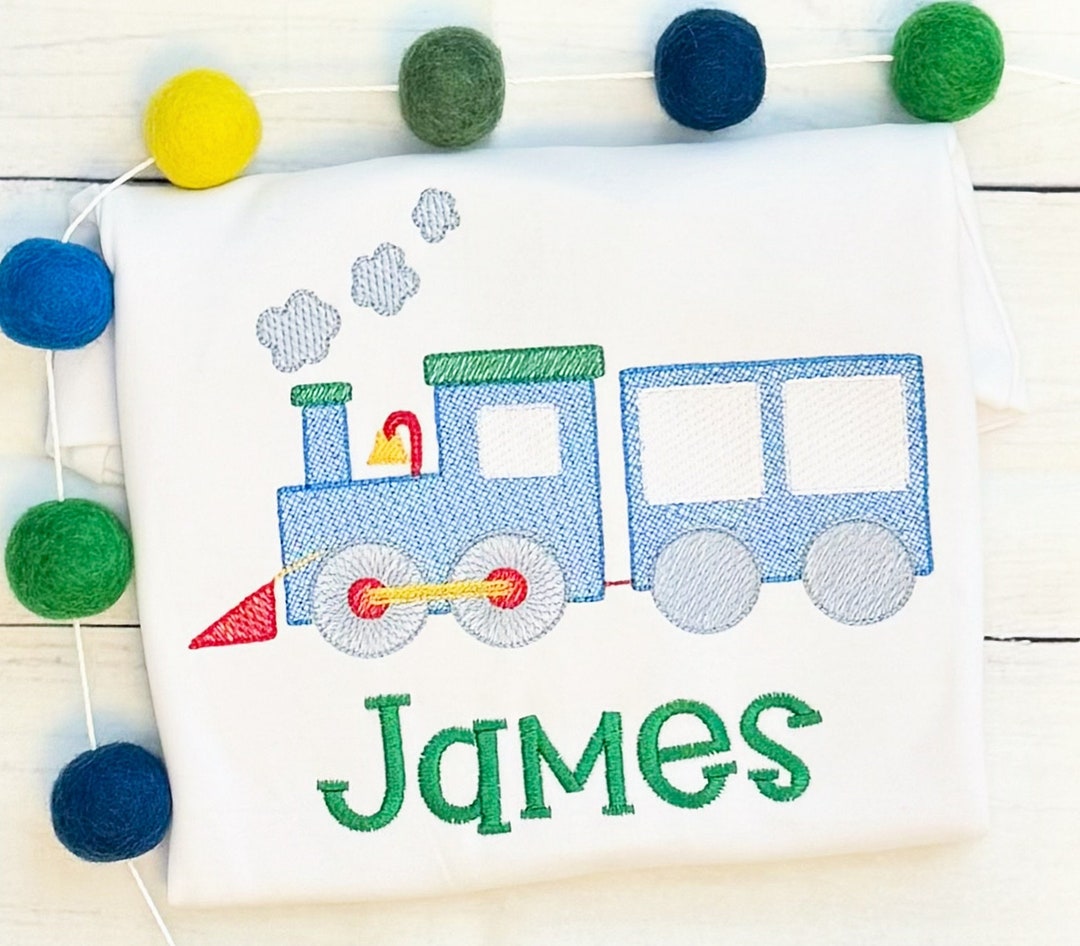 Train Onesie | Baby Boy | Train Birthday | Train Outfit | Bubble ...