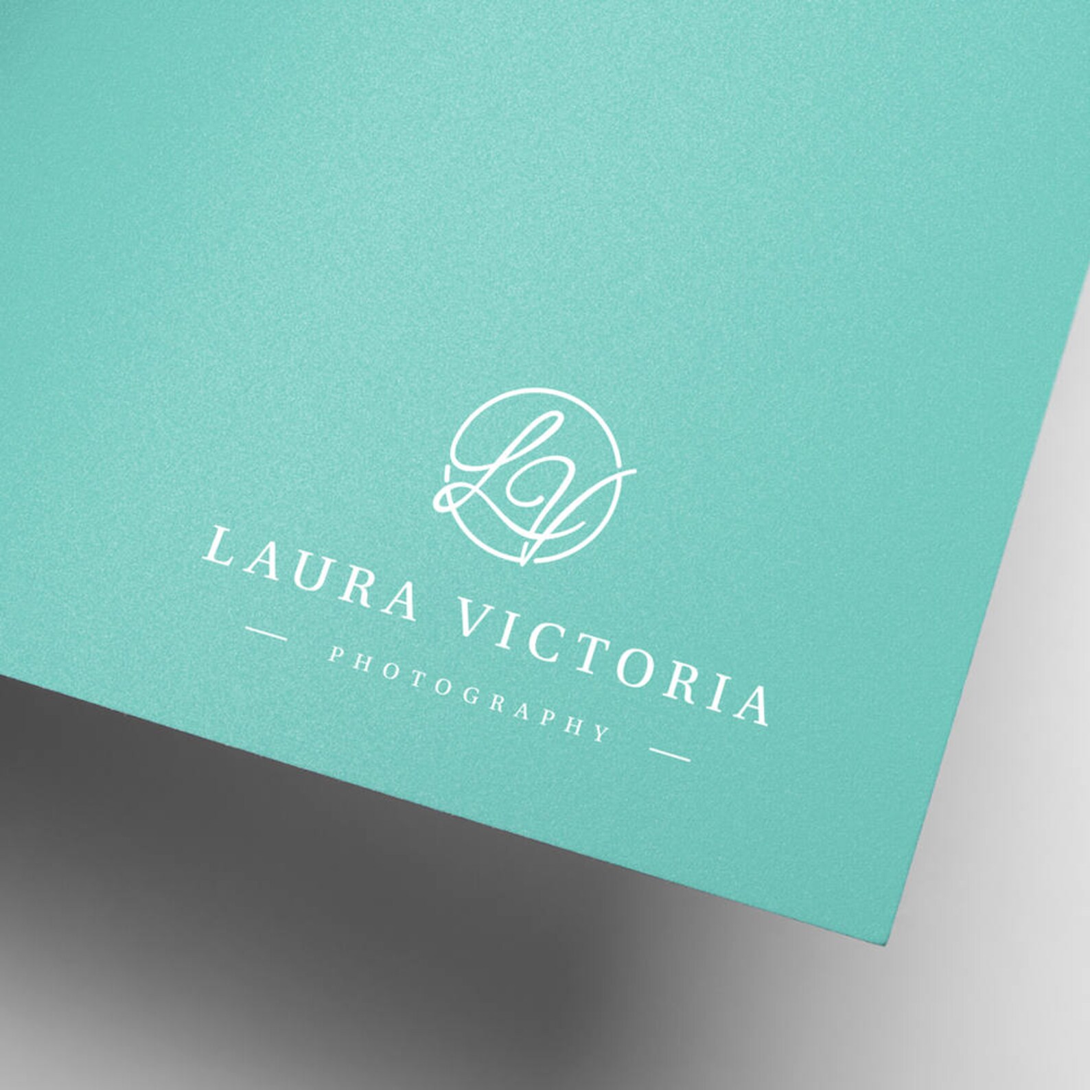 Custom Logo for Photographer, Initials, Branding Set, Elegant Logo ...