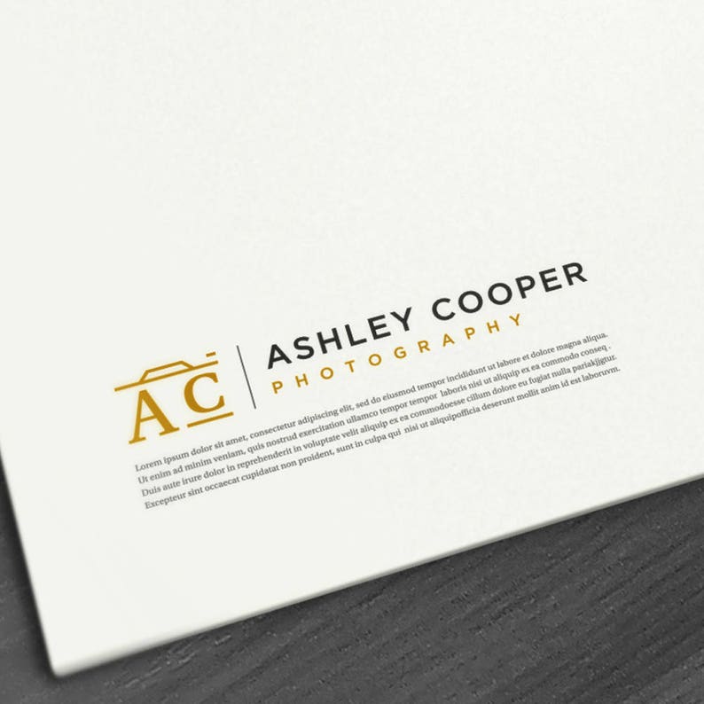 Photography Logo Kit, Logo Branding Kit, Photo Camera Logo, Photo ...