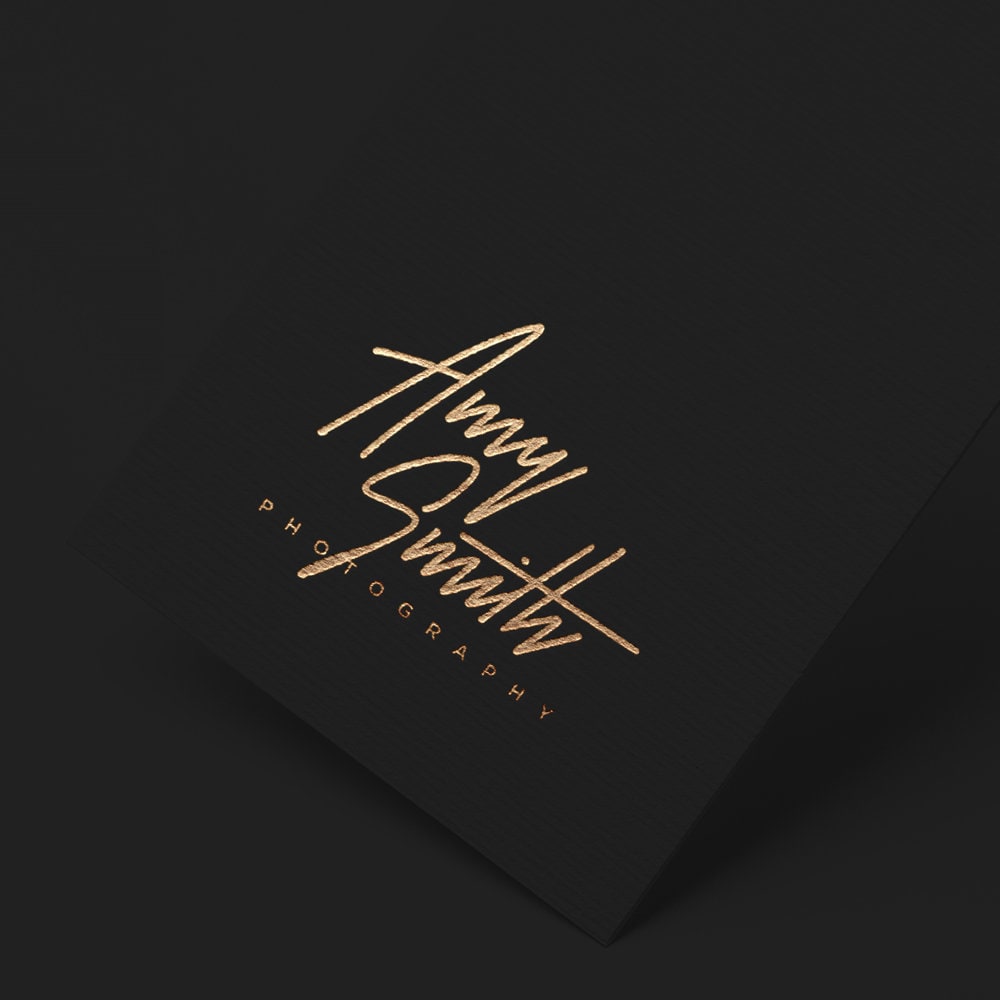 Calligraphy Logo, Signature Logo, Photography Logo, Elegant Script Logo ...