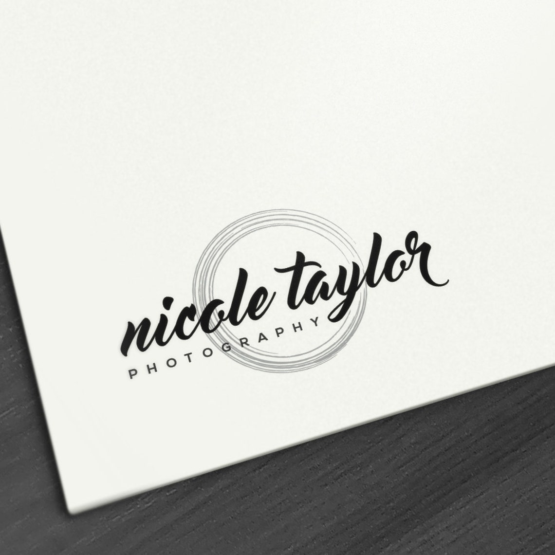 INSTANT DOWNLOAD, Logo Design Template, Handwritten Logo, Calligraphy ...