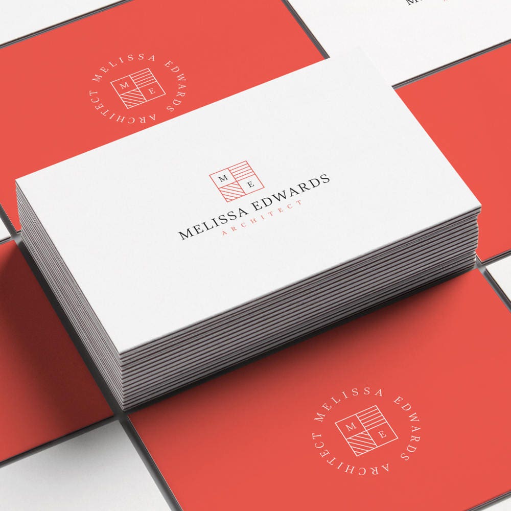 Brand Kit Modern Logo Square Logo Design Company Logo - Etsy