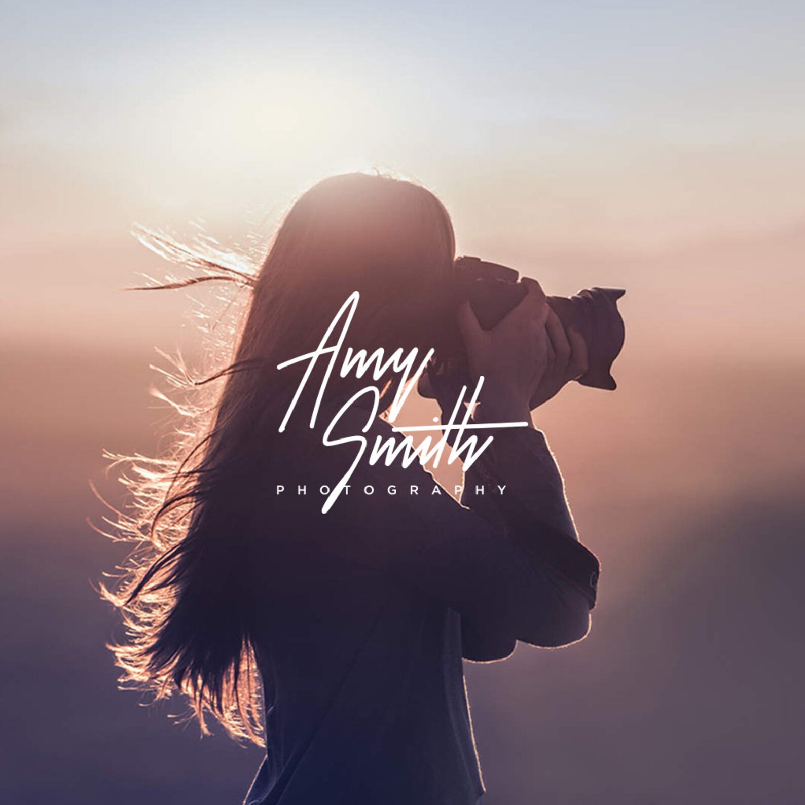 Calligraphy Logo, Signature Logo, Photography Logo, Elegant Script Logo ...