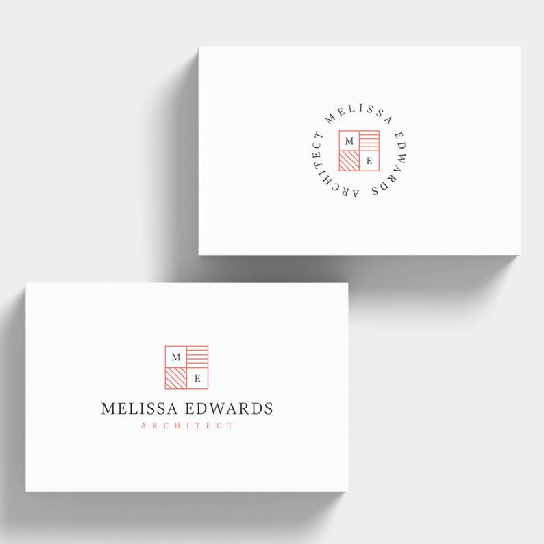 Brand Kit, Modern Logo, Square Logo Design, Company Logo, Stamp Logo ...