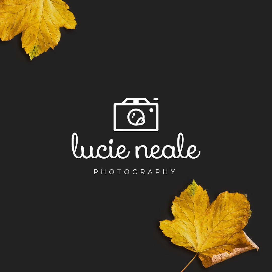 INSTANT DOWNLOAD, Logo Design Template, Camera Logo Download ...