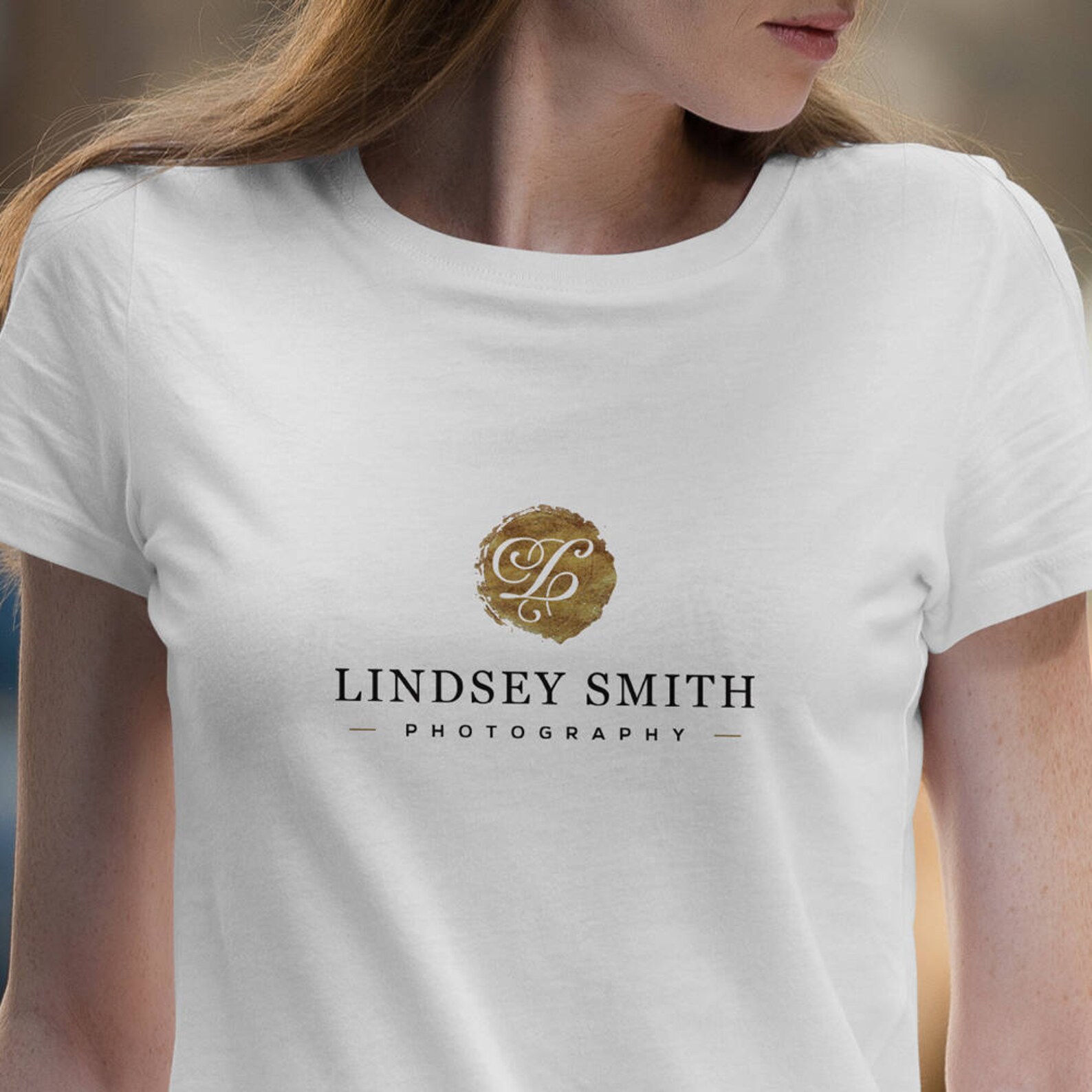 Premade Gold Logo Logo Monogram Gold Circle Logo Blog Logo - Etsy