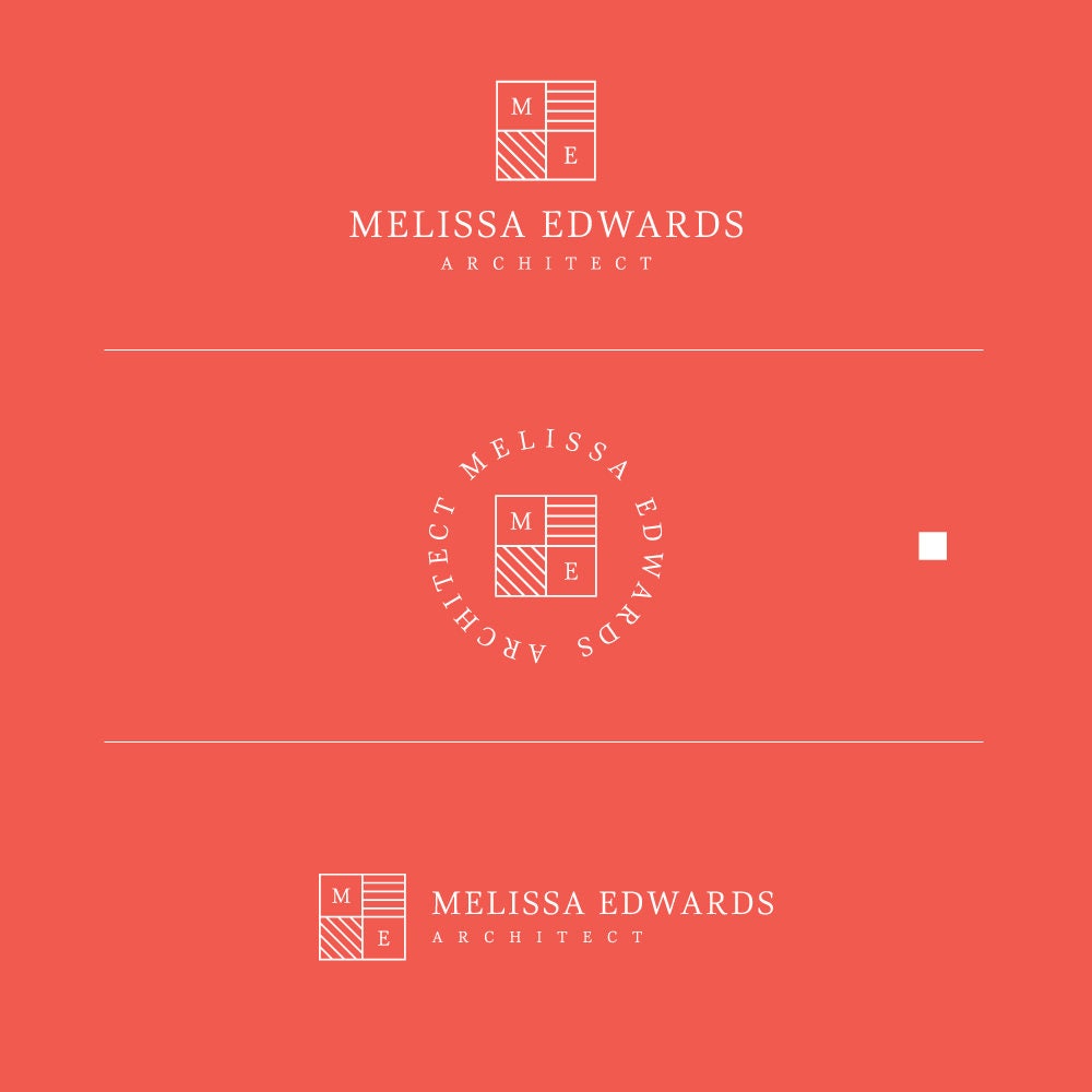 Brand Kit Modern Logo Square Logo Design Company Logo - Etsy