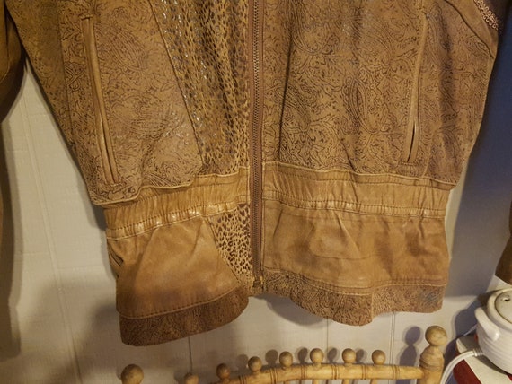 Vintage SANA Leather Jacket with Zip Out Thermolite T… - Gem