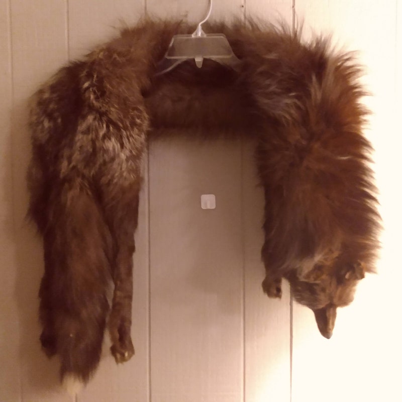 Vintage Fox Fur Stoles - Etsy