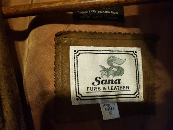 Vintage SANA Leather Jacket with Zip Out Thermolite T… - Gem