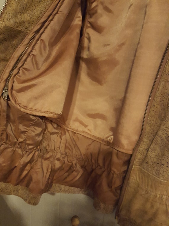 Vintage SANA Leather Jacket with Zip Out Thermolite T… - Gem