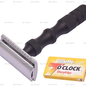 Double Edge Safety Razors Traditional Shaving Barber Pole 13 Styles 10 ...