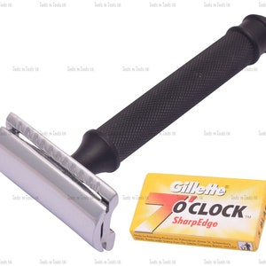 Double Edge Safety Razors Traditional Shaving Barber Pole 13 Styles 10 ...