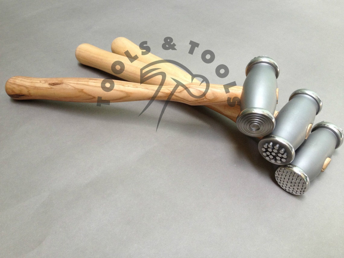 3 Pcs Texturing Hammers Double Sided 6 Patterns Jewelry Metal - Etsy