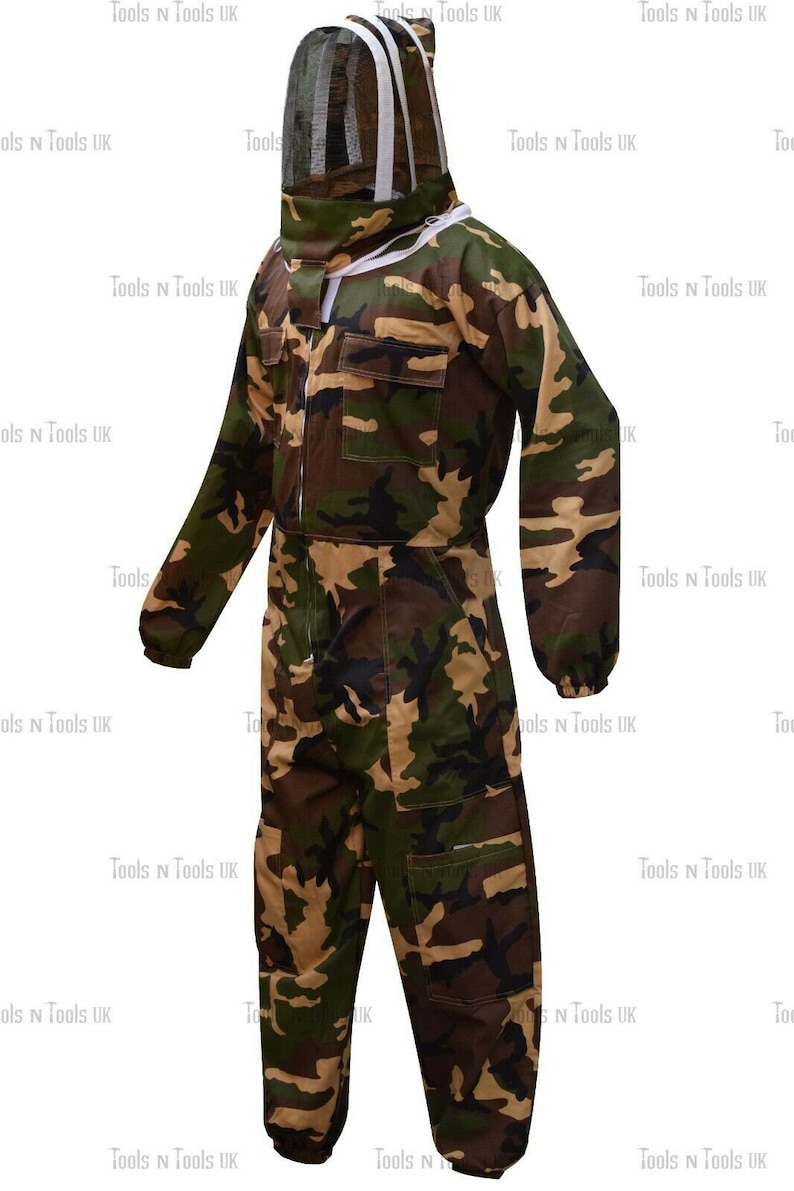 Camo Cotton Beekeeping Full Suits Heavy Duty Unisex Bee - Etsy
