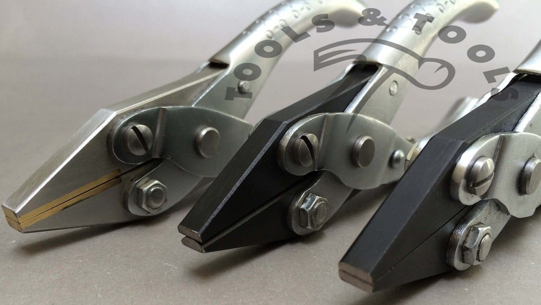 3 Piece Parallel Action 125 Mm Half Round/ Flat and Brass Jaws - Etsy