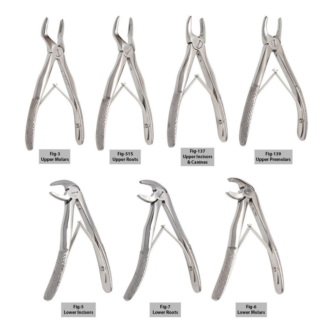 7 Pieces Kids/ Child Dental Tooth/ Teeth Extracting Forceps - Etsy UK