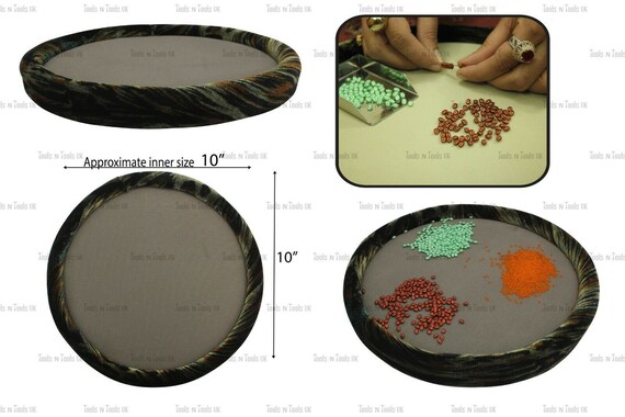 Quality Round 10 Beading Board/ Tray/ Mat Beads | Etsy