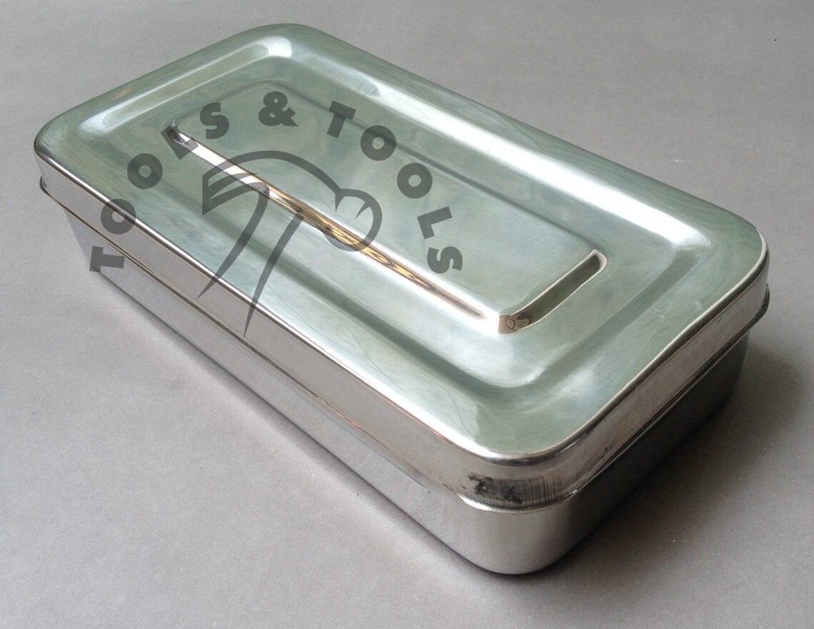 Stainless Steel Instrument Storage Box Tools Jewelry Surgical | Etsy UK