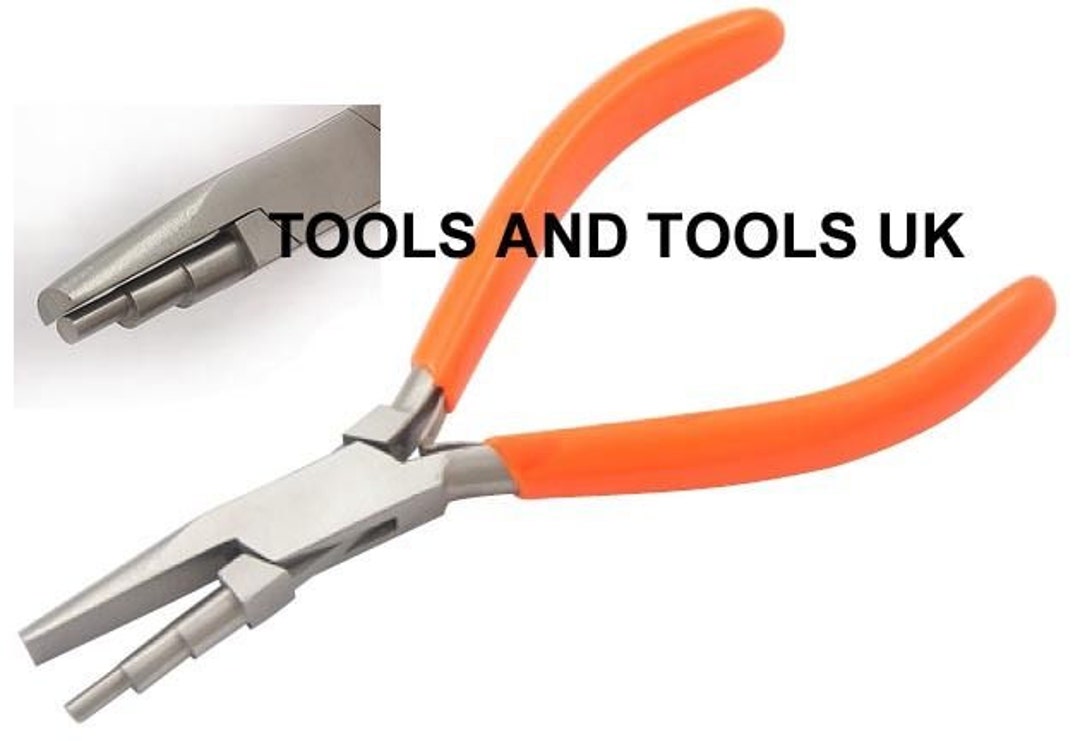 3 STEP WIRE LOOPING Wrapping Bending Flat Nose Pliers 5-3/4 - Etsy