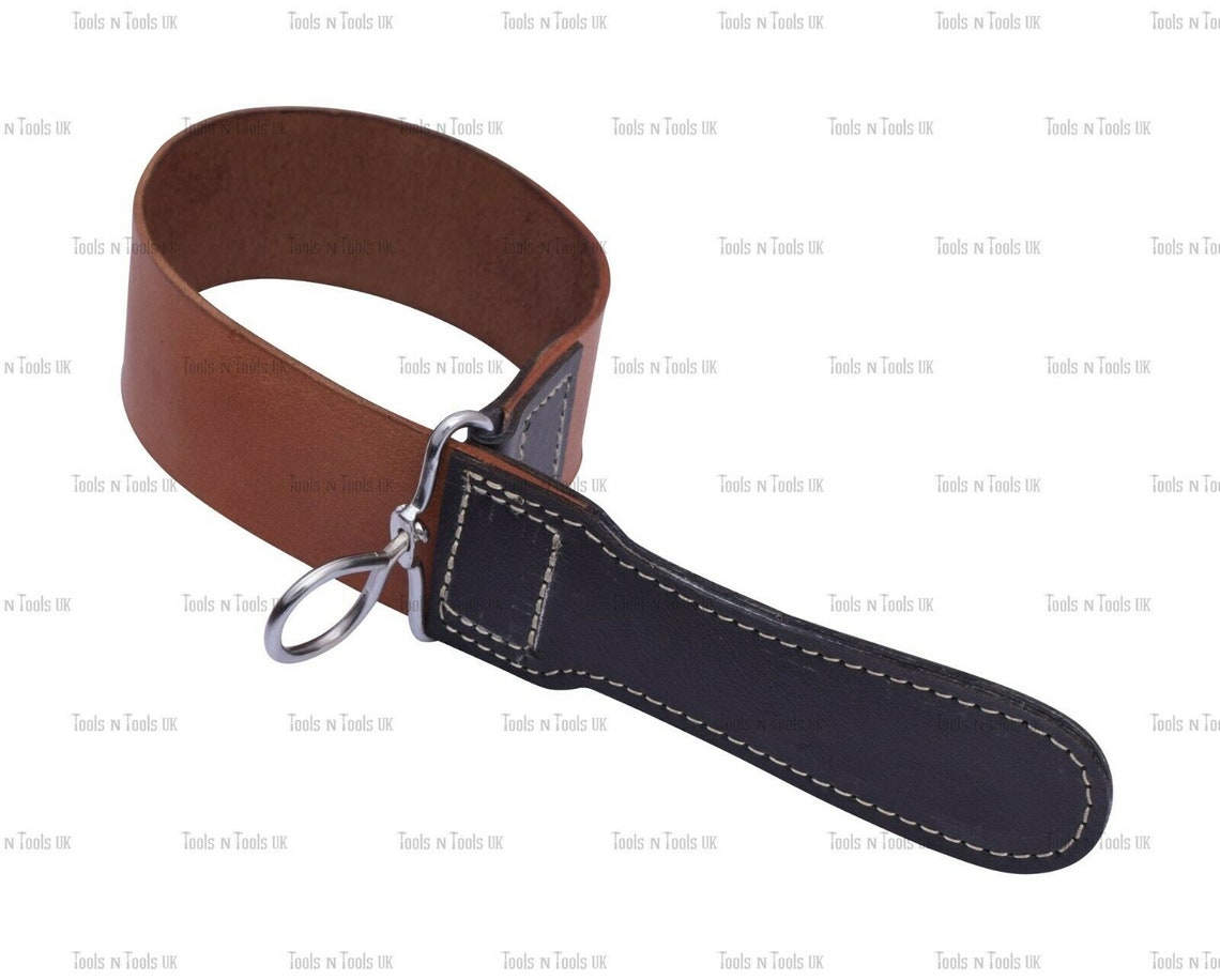 Real Leather Strop Belt for Straight Razor Sharpening Cut - Etsy