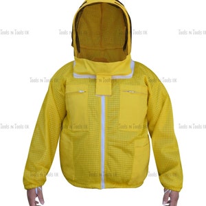 Yellow Three Layers Mesh Ultra Beekeeping Jacket Bee - Etsy