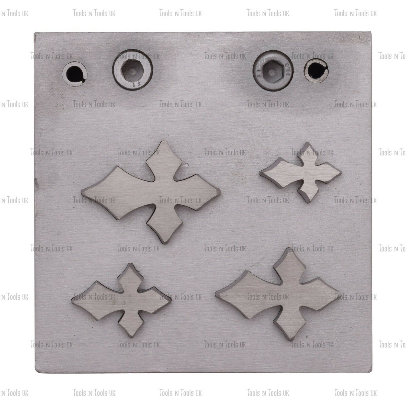 4 Punches Gothic Cross Steel Disc Cutters Jewellery Dapping | Etsy