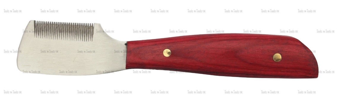 Red Stripping Terriers Carding Knife Cat Dog Pet Grooming Comb | Etsy