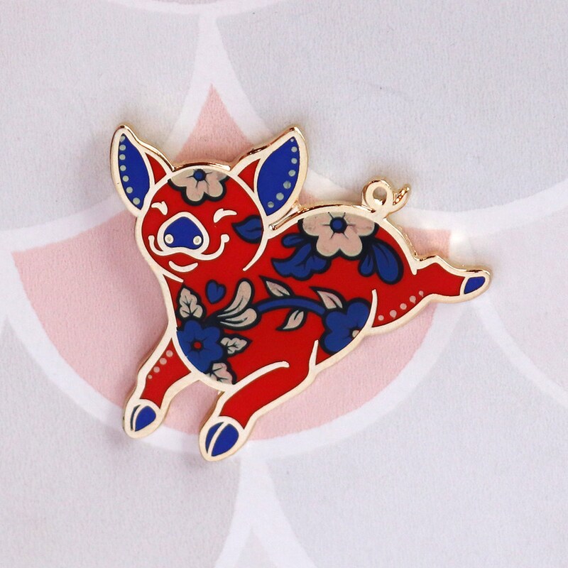 Pig Pin - Etsy