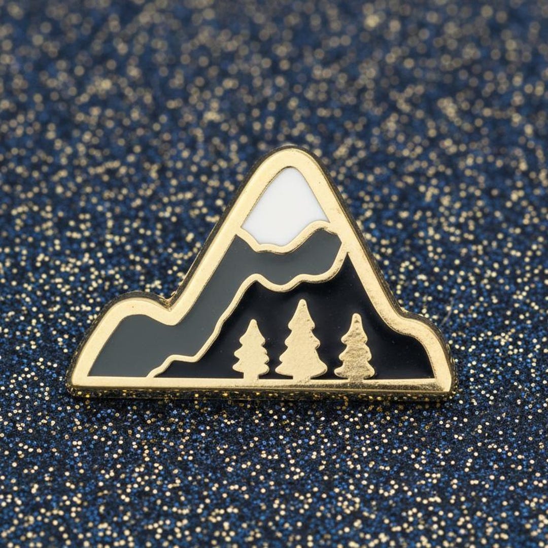 Mountain Mini Pin - Etsy