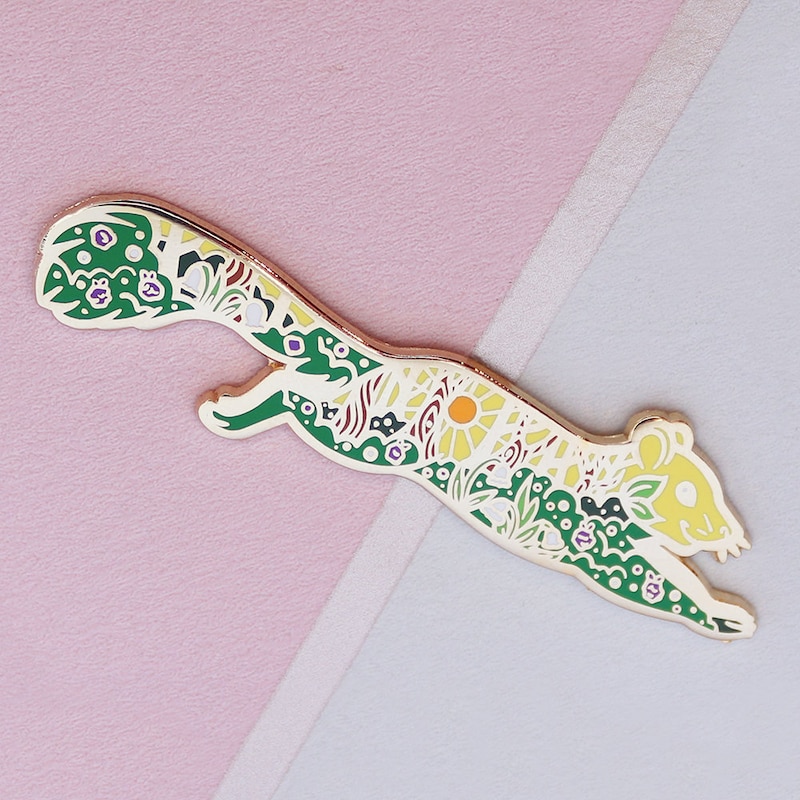 Squirrel Pin - Etsy