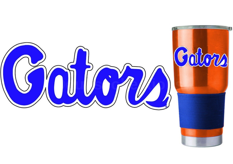 UF Florida Gators Gator Script 4 Premium | Etsy